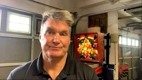 Actor Sam Jones is interviewed about 80s... | Stock Video | Pond5