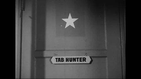 Actor Tab Hunter stars in a US Savings B... | Stock Video | Pond5