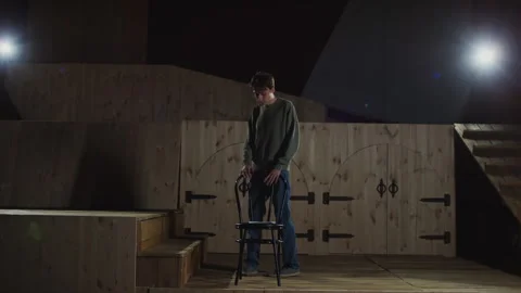 Theatre Stage Actor Stock Video Footage | Royalty Free Theatre Stage ...