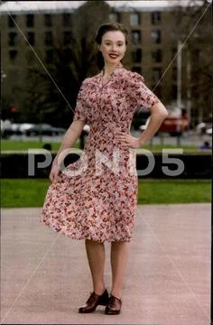 Actress Emma Sealey Who Is Wearing The Dress That Comedienne Jenny ...