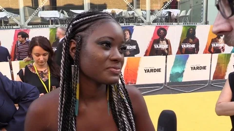 Actress Shantol Jackson attends 'Yardie... | Stock Video | Pond5