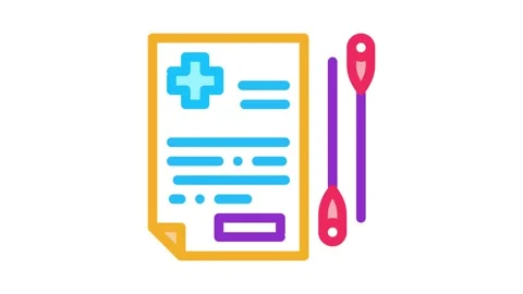 acupuncture medical referral Icon Animat... | Stock Video | Pond5