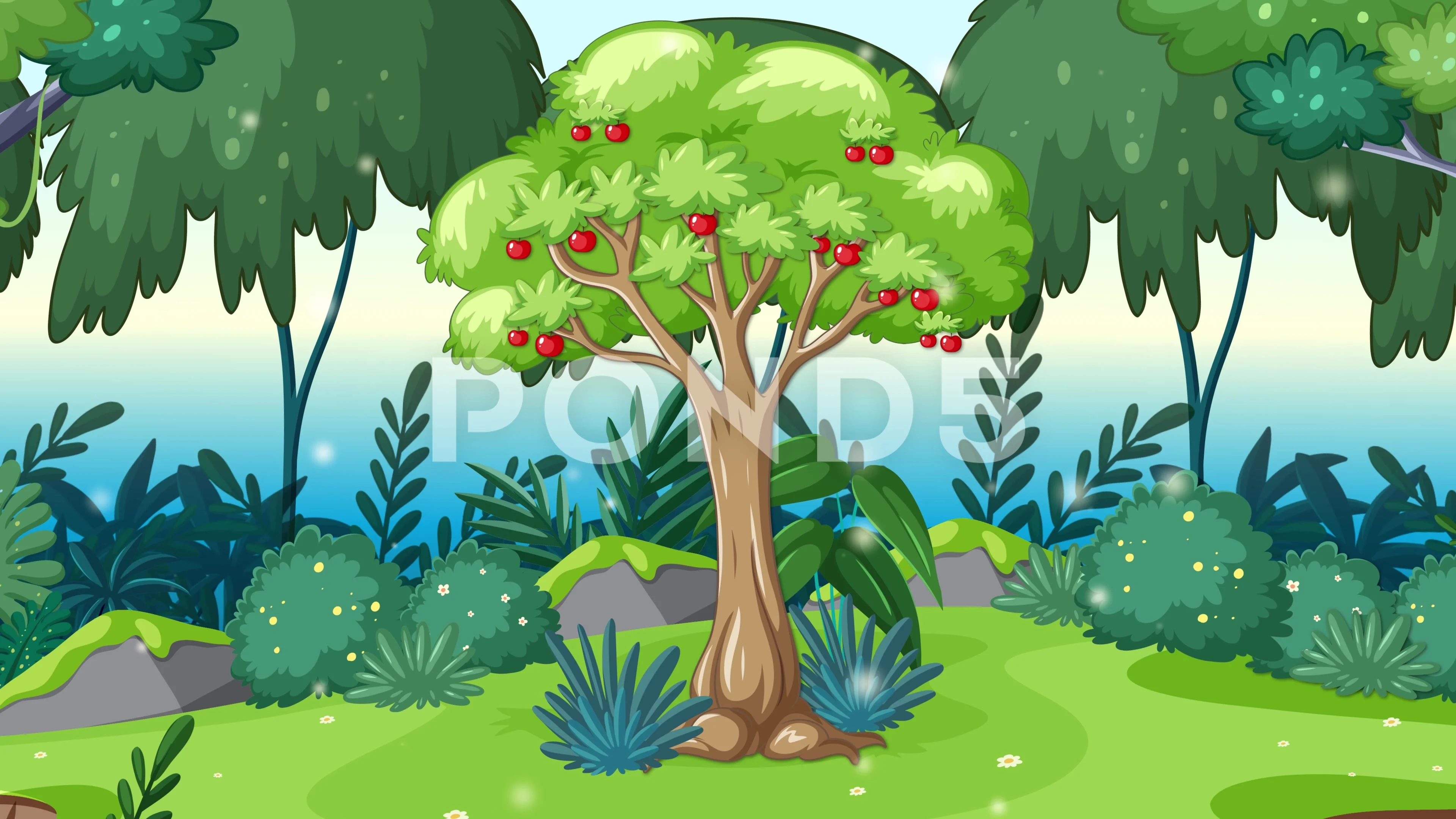 Garden Of Eden Tree Clip Art