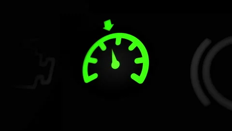 "Adaptive Cruise Control" Warning Light ... | Stock Video | Pond5