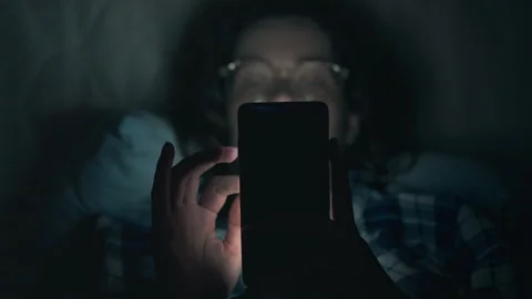 Addiction. White girl lying on the pillo... | Stock Video | Pond5