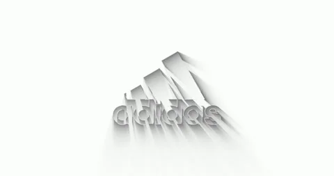Adidas logo animation. 4K resolution. ha... | Stock Video | Pond5