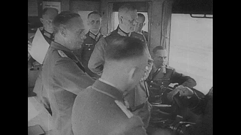 Adolf Hitler meets with Hermann Wilhelm ... | Stock Video | Pond5