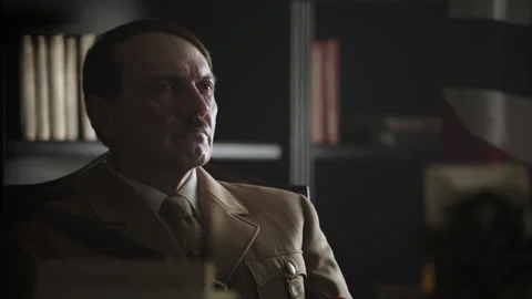 Adolf Hitler in office during World War ... | Stock Video | Pond5