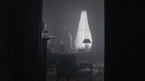 Adolf Hitler walking across his office, ... | Stock Video | Pond5