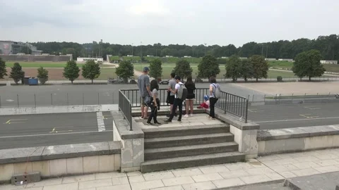 Adolf Hitlers podium, main grandstand, N... | Stock Video | Pond5