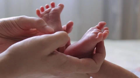 Adorable little boy lying on bed as unre... | Stock Video | Pond5