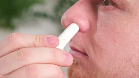 Nasal Inhaler Stock Footage ~ Royalty Free Stock Videos | Pond5