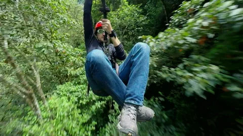 Zipline Stock Footage ~ Royalty Free Stock Videos | Pond5