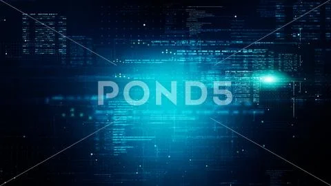 Advanced Data Matrix Simulation Background ~ Clip Art #249986747