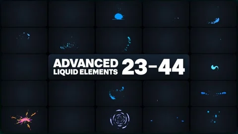 Advanced Liquid Elements for After Effects ~ After Effects #248490524