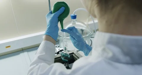 Advanced Scientific Lab for Medicine. Sc... | Stock Video | Pond5