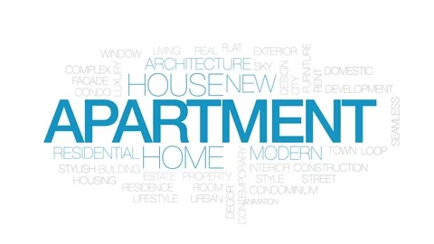 Advancement animated word cloud. Kinetic... | Stock Video | Pond5