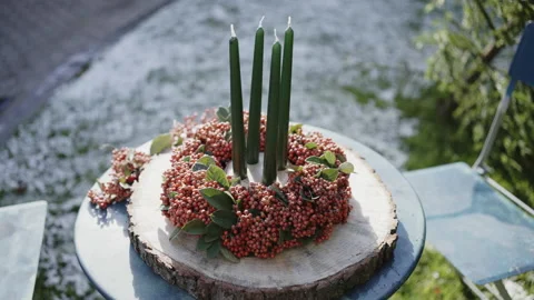 Wooden Advent Wreath Stock Videos – Royalty-Free HD & 4K Videos