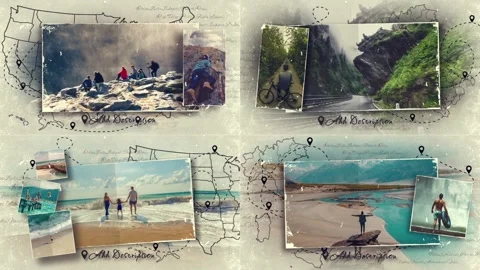 After Effects: AE Template Summer Travel Slideshow #201567373