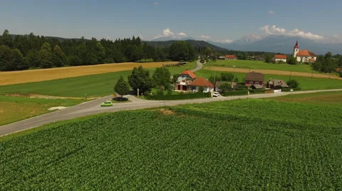 Aerial 4k Flight Drone Following Car Dri... | Stock Video | Pond5