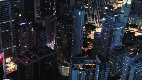 Aerial birds eye overhead top down view ... | Stock Video | Pond5