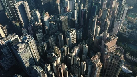 AERIAL. Cinematic video and Top view of ... | Stock Video | Pond5