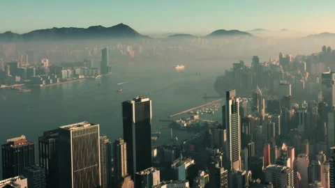 AERIAL. Cinematic video and Top view of ... | Stock Video | Pond5