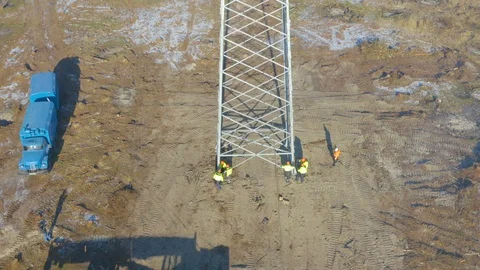 Power Line Repair Stock Footage ~ Royalty Free Stock Videos | Pond5