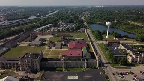 Jail Aerial Stock Video Footage | Royalty Free Jail Aerial Videos | Pond5