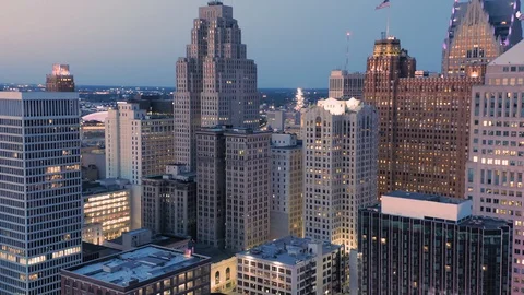 Detroit Night Stock Video Footage | Royalty Free Detroit Night Videos ...