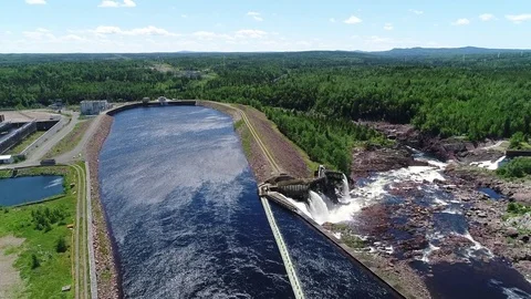 Hydro Dam Canada Stock Videos – Royalty-Free HD & 4K Videos