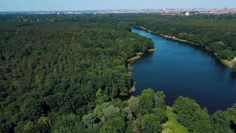 Aerial drone cinematic nature view of Gr... | Stock Video | Pond5