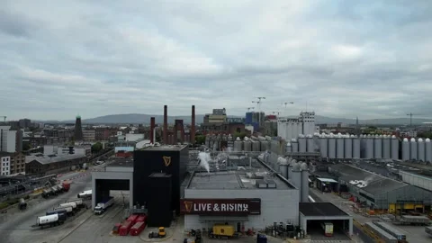 Aerial drone dolly forward shot of Guinn... | Stock Video | Pond5