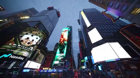 Times Square New York Aerial Stock Footage ~ Royalty Free Stock Videos ...