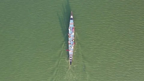 Rowing Aerial Stock Videos – Royalty-Free HD & 4K Videos
