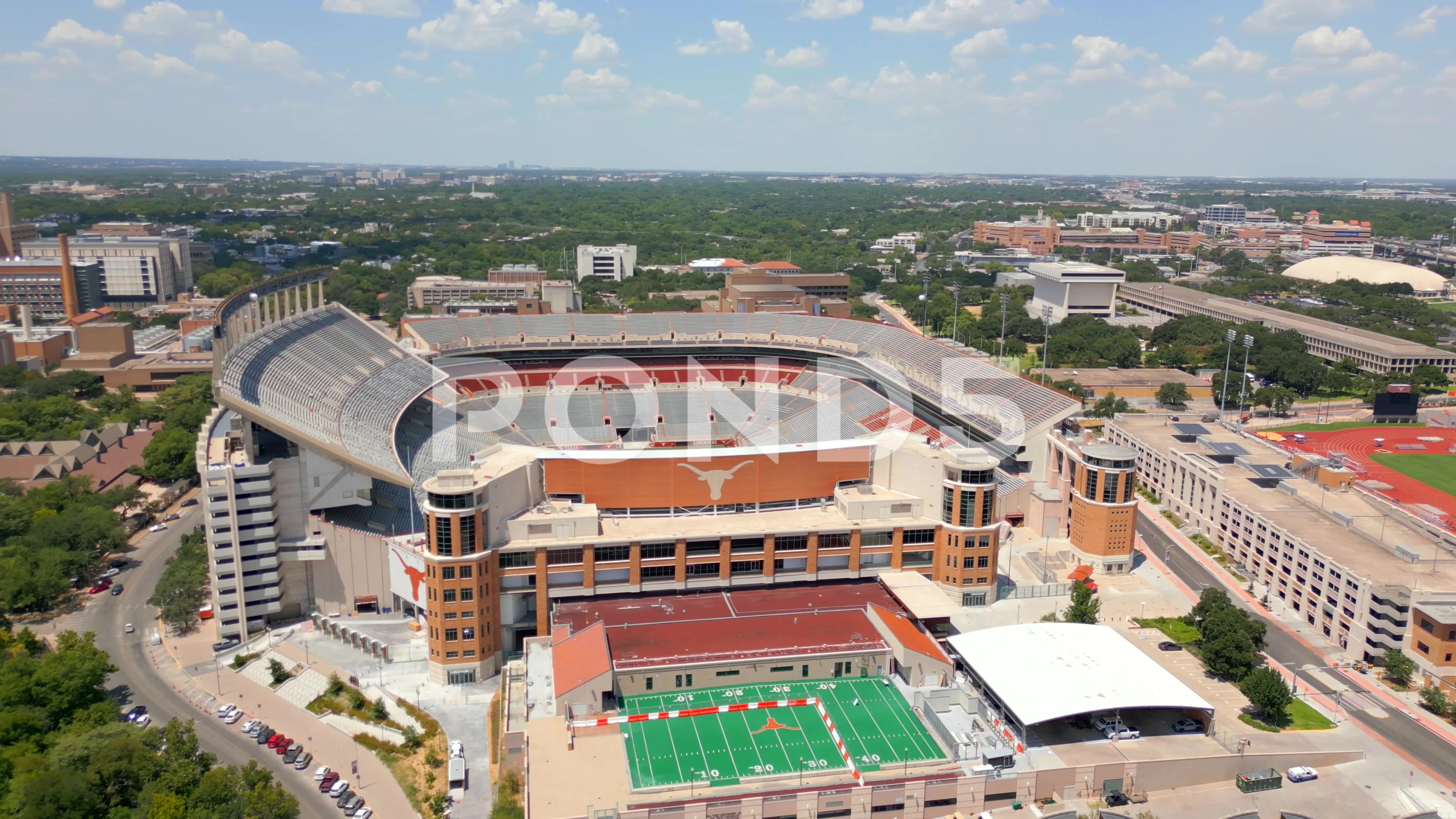 Texas Longhorns Football Stadium Aerial