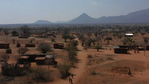 African Desert Village Aerial Stock Videos – Royalty-Free HD & 4K Videos