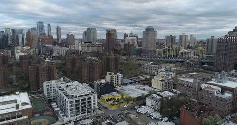 Aerial of Dumbo, Brooklyn | Stock Video | Pond5