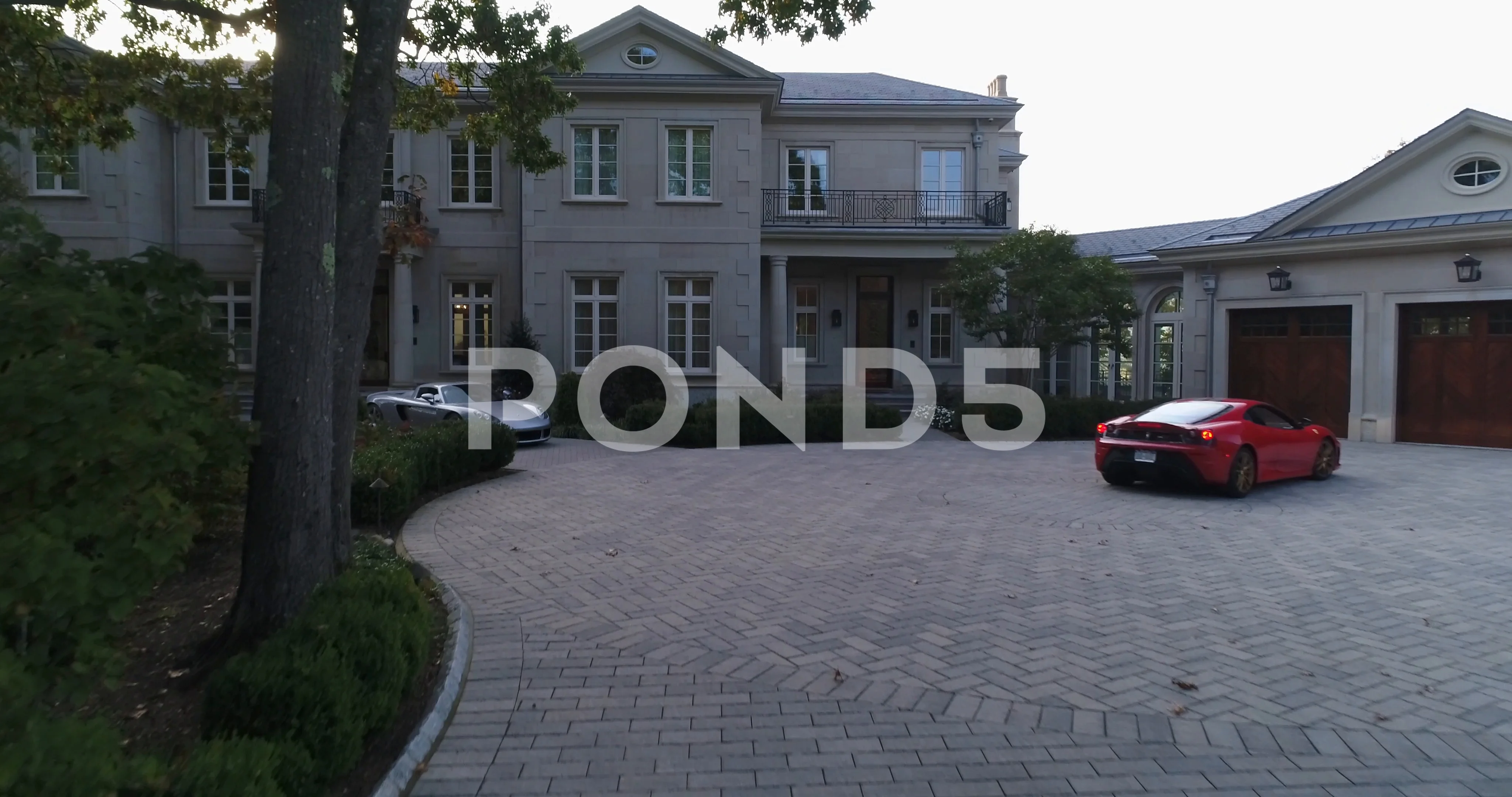 Ferrari Mansion Driveway