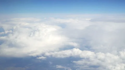 Aerial Flight Above the Clouds. 4K Video... | Stock Video | Pond5