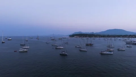 Aerial flying close by greek temple of o... | Stock Video | Pond5