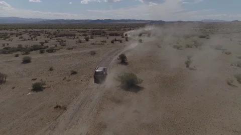Aerial. Flying over Mongolian Altai. Des... | Stock Video | Pond5