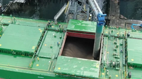 Overhead Loader Stock Footage ~ Royalty Free Stock Videos | Pond5