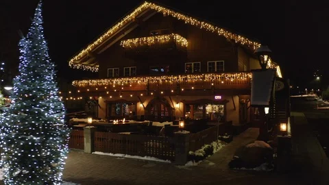 Log Christmas Cabin Stock Videos – Royalty-Free HD & 4K Videos