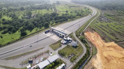 Toll Plaza Stock Video Footage | Royalty Free Toll Plaza Videos | Pond5