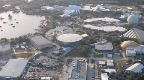 Disney World Orlando Aerial Stock Video Footage | Royalty Free Disney ...