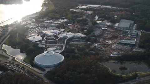 Disney World Orlando Aerial Stock Video Footage | Royalty Free Disney ...