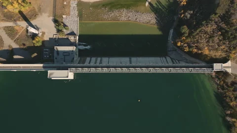 Aerial Overhead Top Down View of City Da... | Stock Video | Pond5