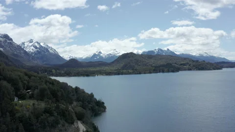 AERIAL - Perito Moreno Lake and Andes Mo... | Stock Video | Pond5