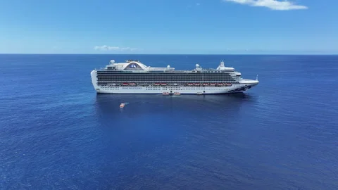 Cruise Ship Pull To Stock Footage ~ Royalty Free Stock Videos | Pond5